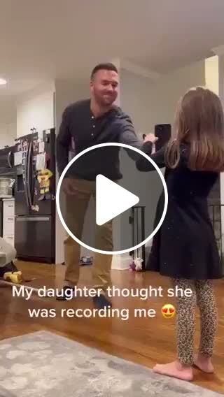 Daughter thought she was recording her dad. Look at her smile. - NewsBreak