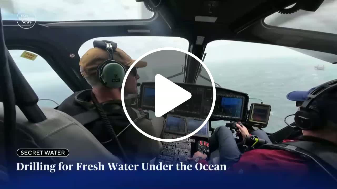Scientists off the coast of Cape Cod have discovered fresh water buried ...