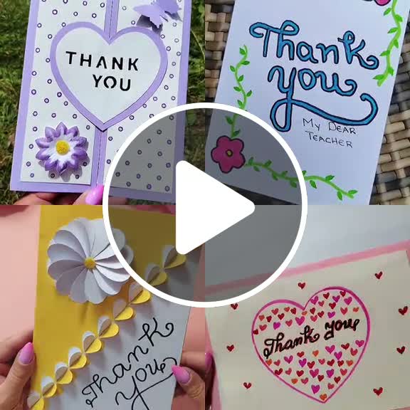 4 Ways to Say THANK YOU DIY Gift Card Ideas Gratitude but make it ...