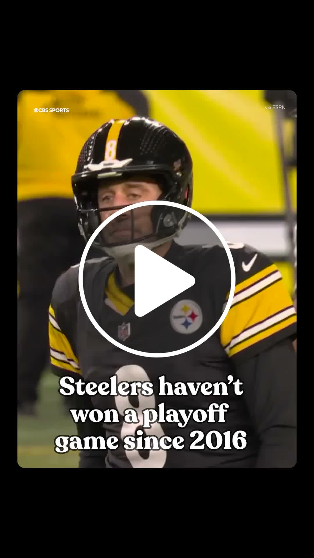 Steelers extend their playoff win drought #nfl #nflplayoffs #steelers ...