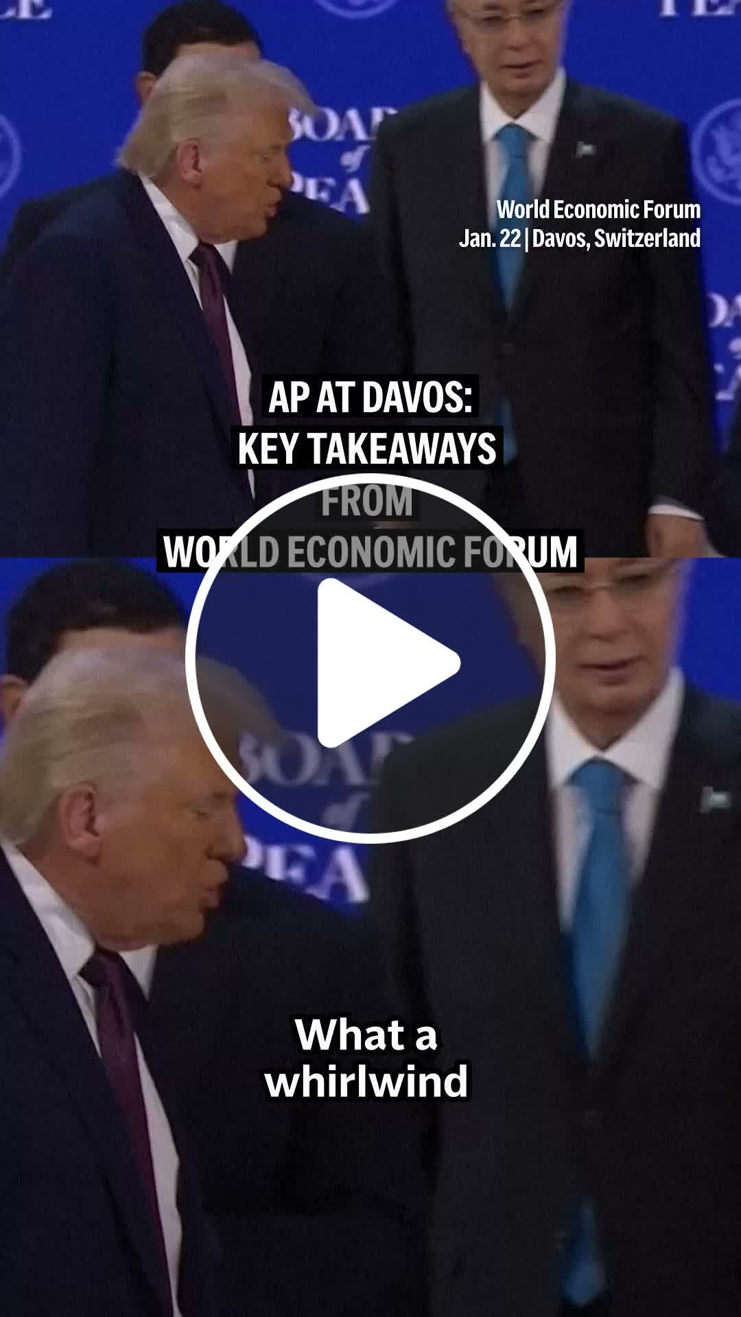 ap key takeaways from davos - NewsBreak