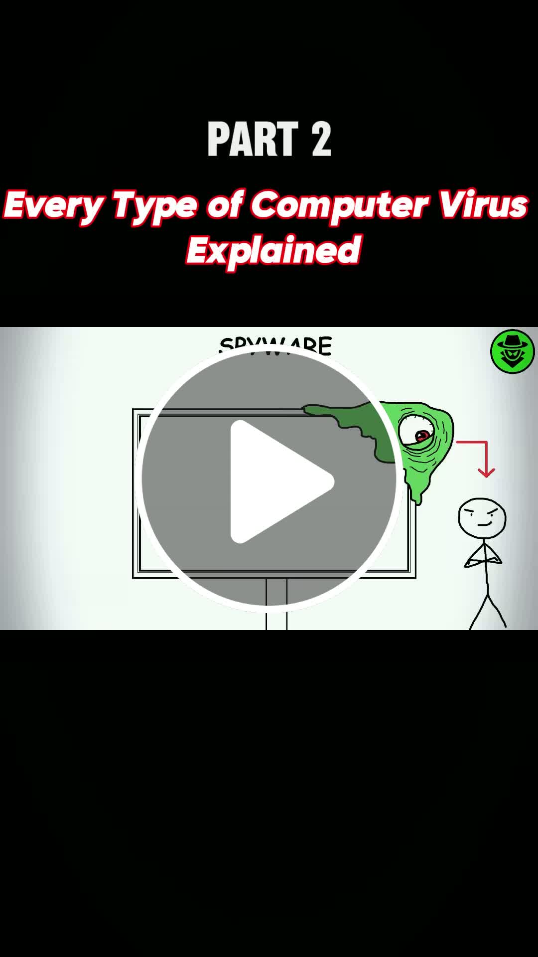 Part 2 - Every Type of Computer Virus Explained #learnontiktok # ...