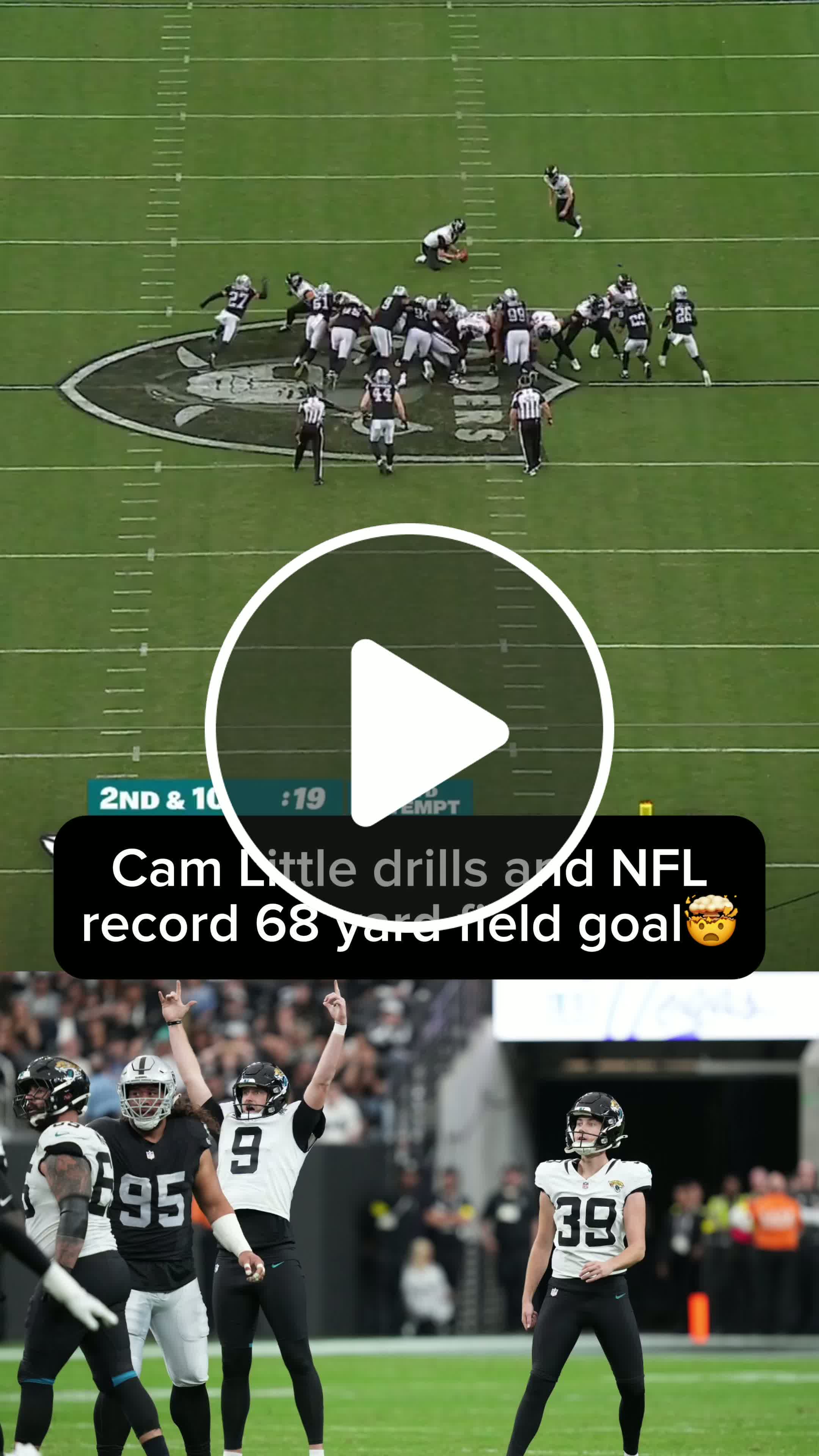 Cam Little has broken the record for the longest field goal in NFL ...