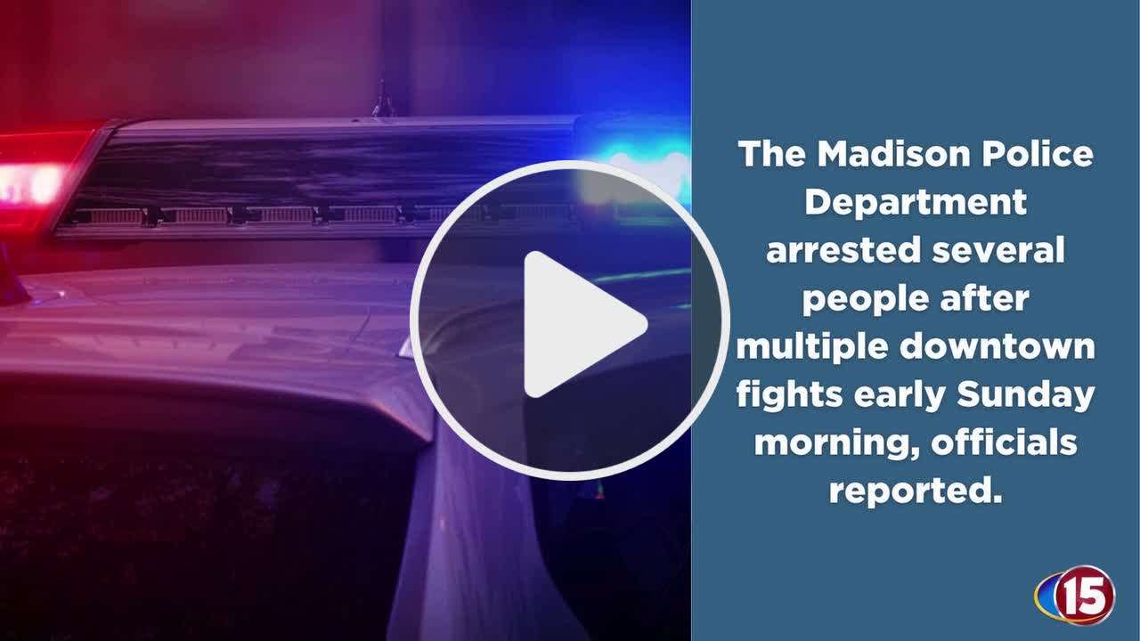 Madison Police: Multiple people arrested in separate downtown fights ...