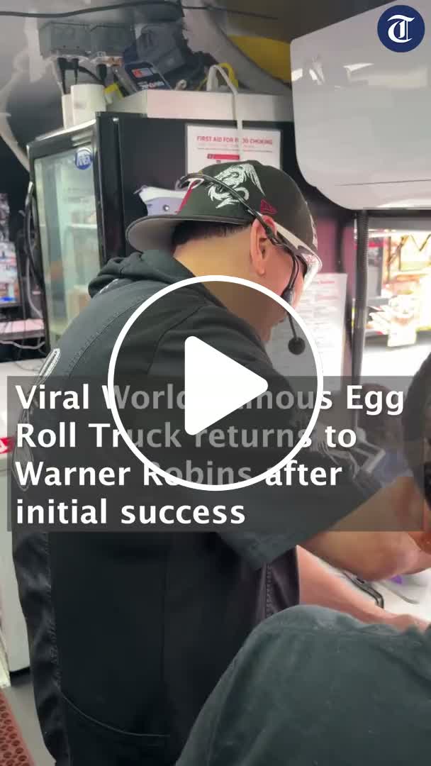 Viral World Famous Egg Roll Truck returns to Warner Robins after ...