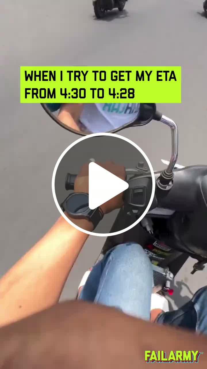 I'm fast AF boi! 🏍️ #fail #motorcyclefails #maps # created by FailArmy ...