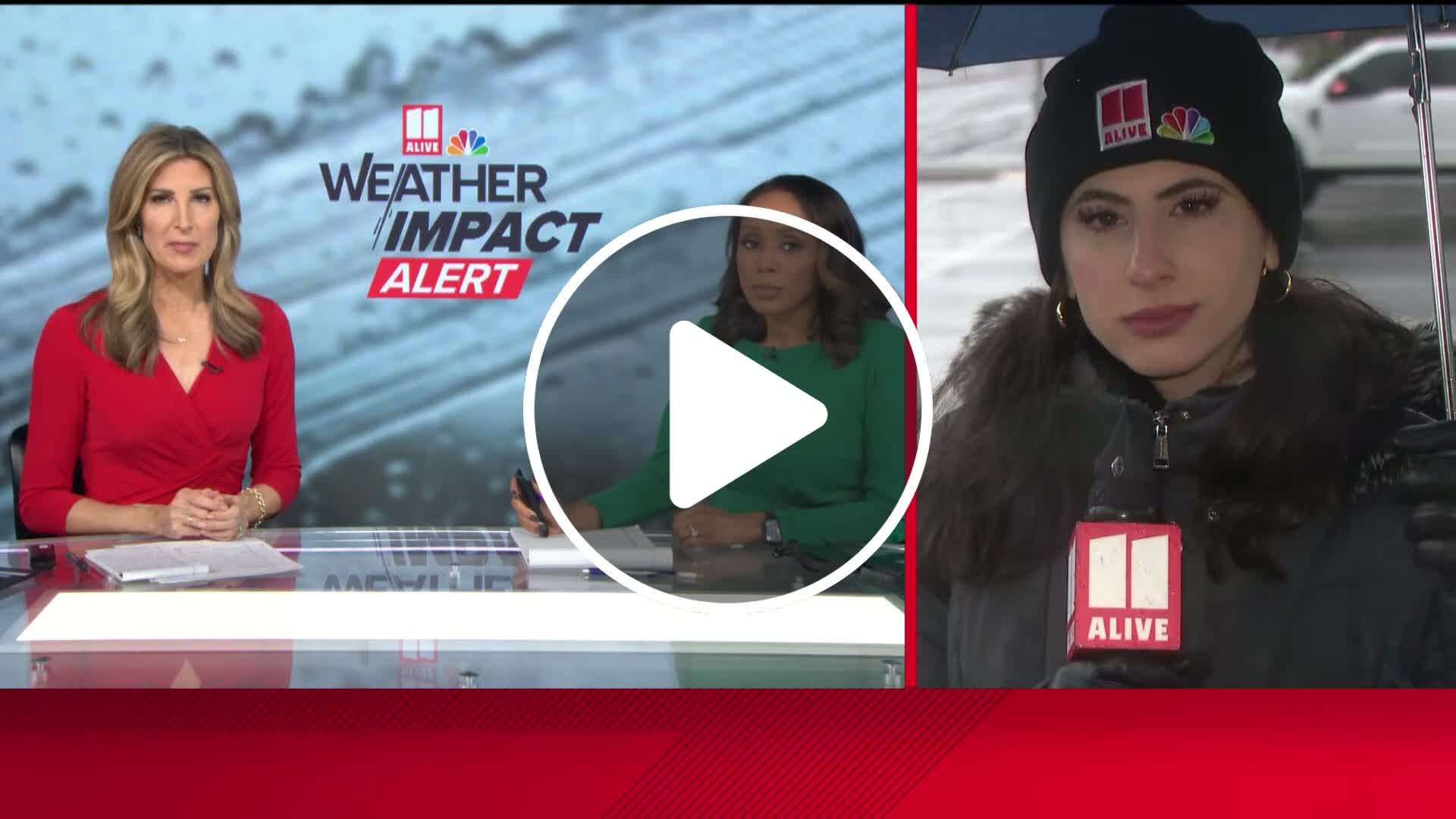 Winter storm outlook | Heavy precipitation as second wave moves in ...