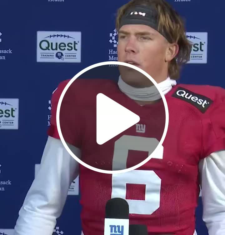 HEARTBREAKING: #Giants rookie quarterback Jaxson Dart is sad that the ...