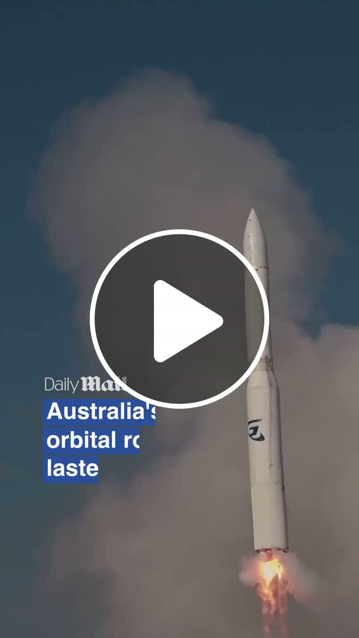 The first Australian-made rocket launched from home soil was called a ...