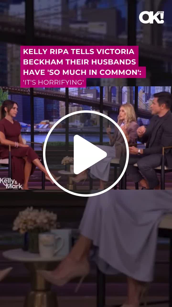 “It’s horrifying!” 😂 Kelly Ripa joked to Victoria Beckham that their ...