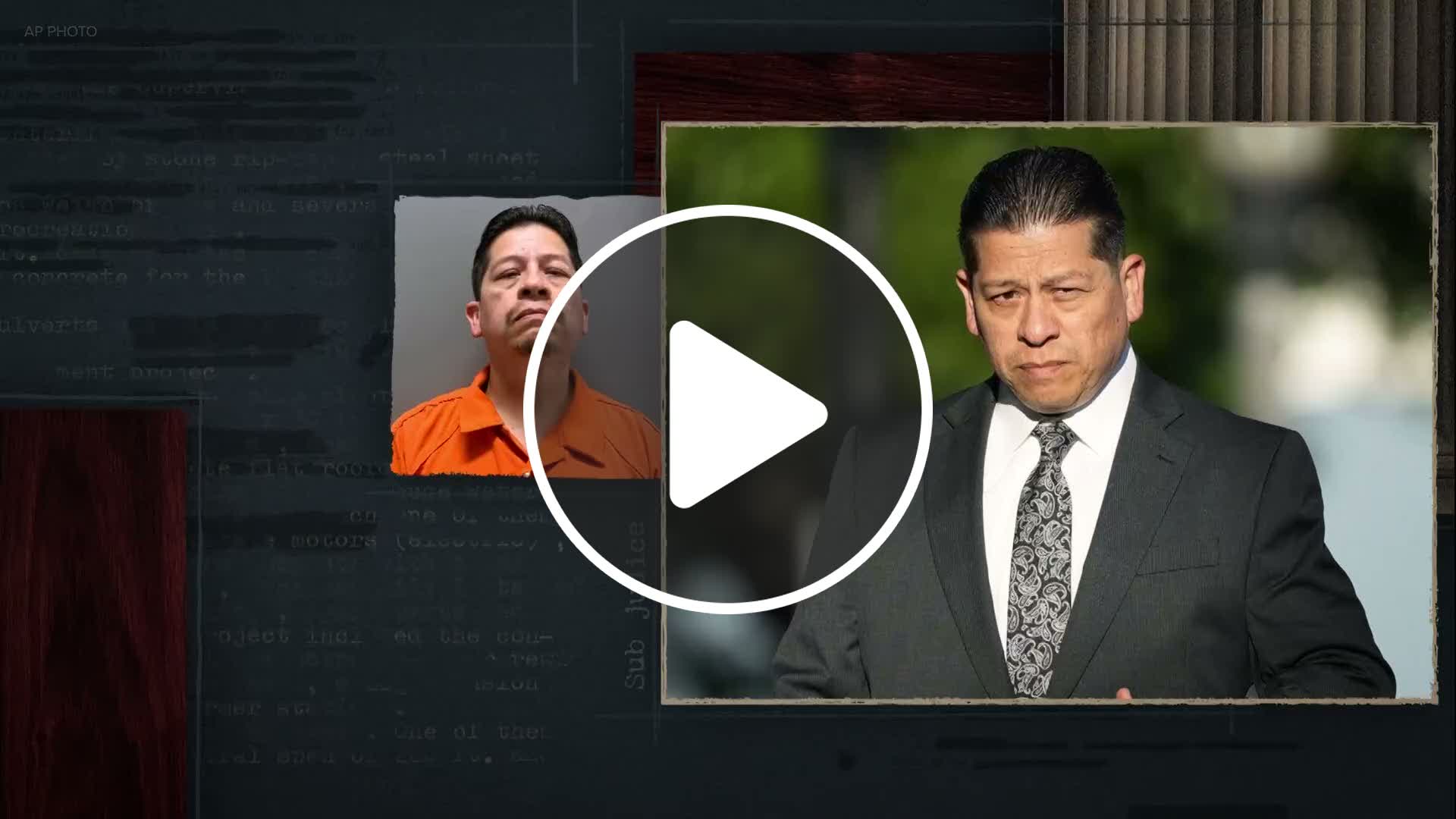 Family member of a victim was removed from the courtroom during a trial ...