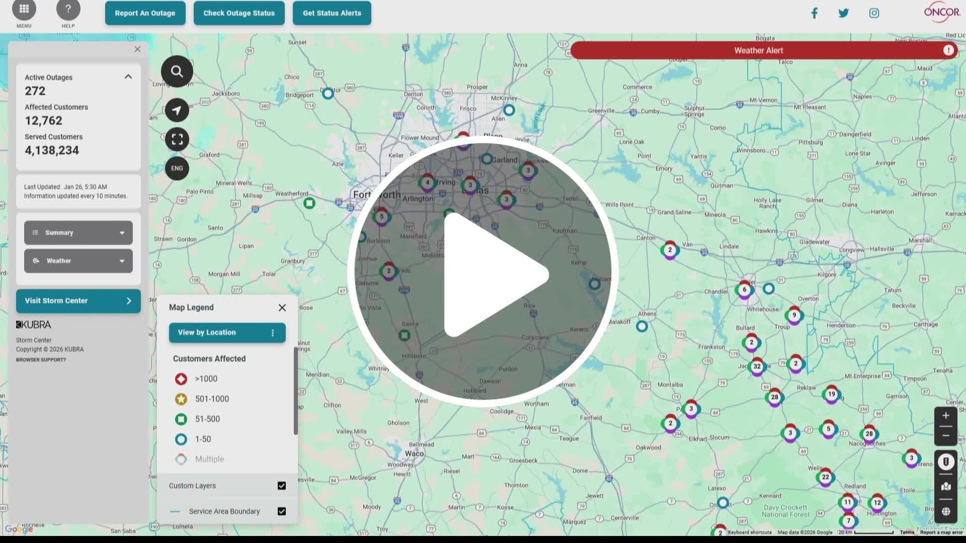 Oncor continues to respond to power outages in North Texas - NewsBreak