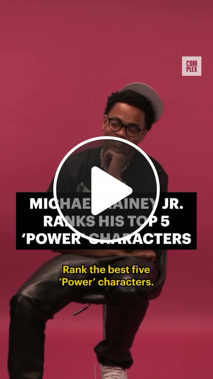 Michael Rainey Jr ranks his top 5 POWER characters LINK IN complexpops ...