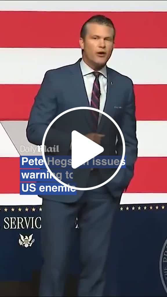 Addressing US highest-ranking military leaders at an mandatory gathering, Pete Hegseth warned ...