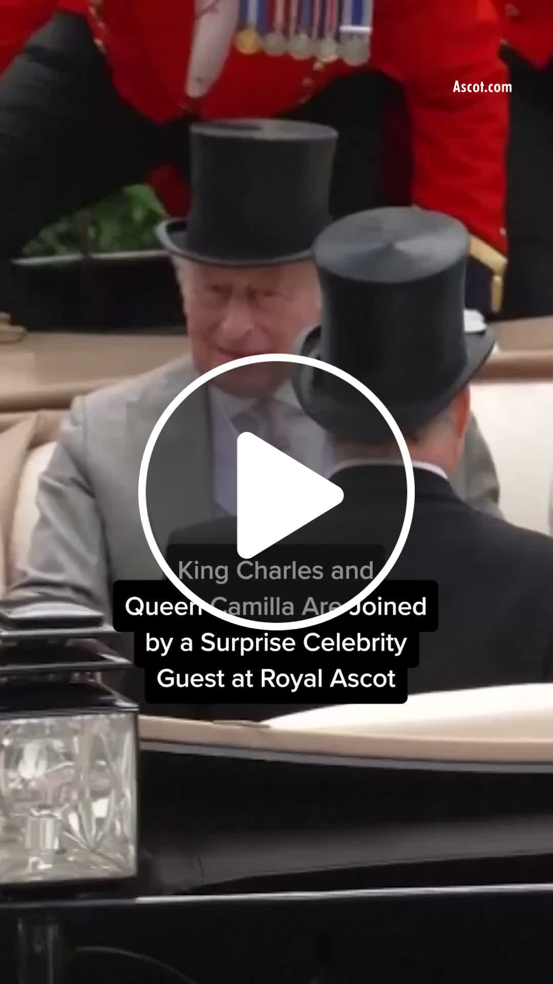 King Charles and Queen Camilla Are Joined by a Surprise Celebrity Guest ...