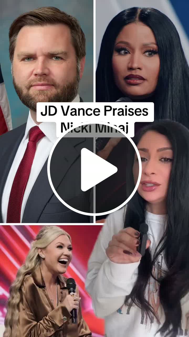 JD Vance Praises Nicki Minaj after Turning Point USA Appearance # ...