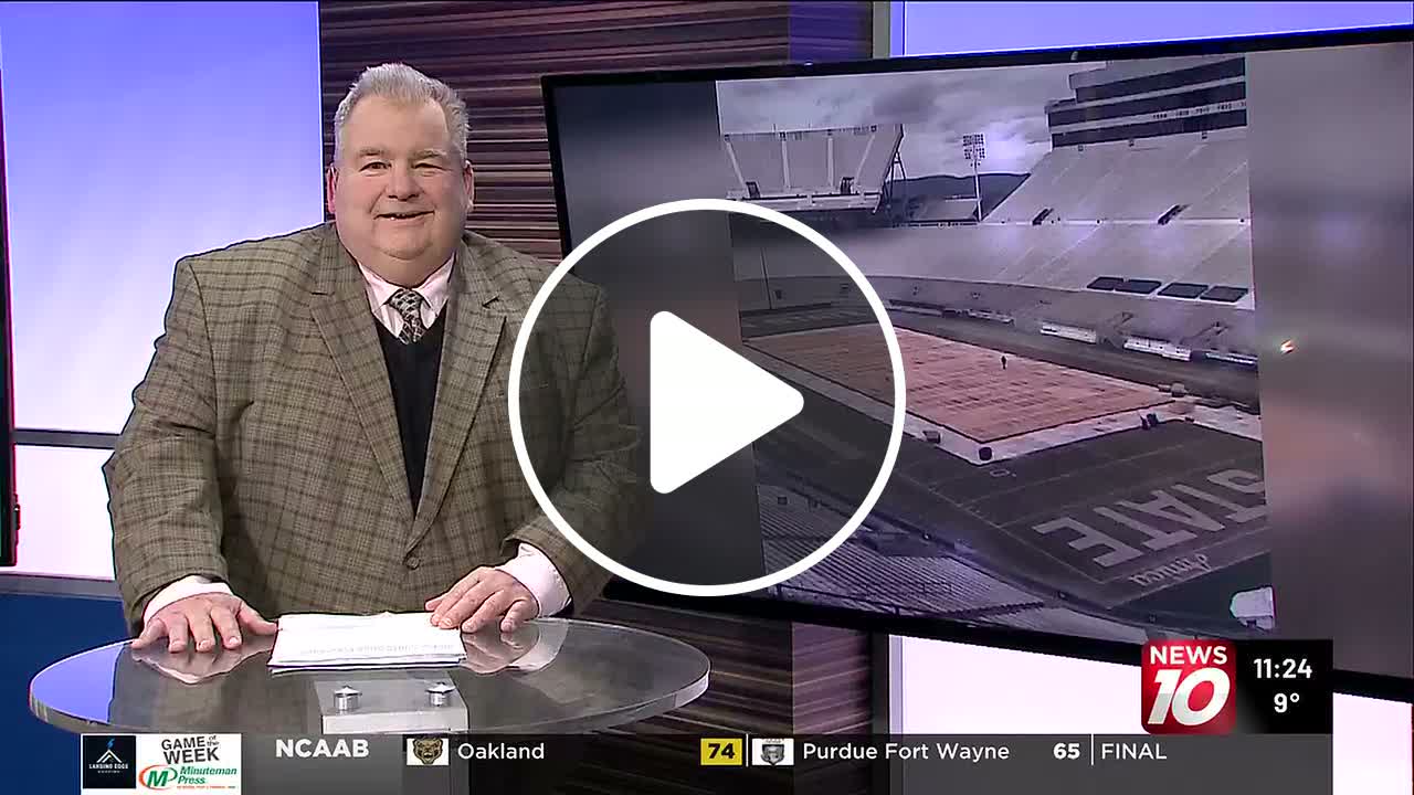 Adam Nightingale is VERY familiar for outdoor hockey with MSU's matchup ...