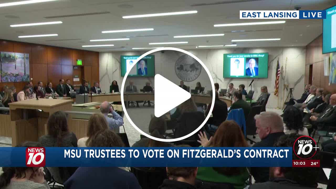 MSU Board of Trustees approve Pat Fitzgerald’s contract - NewsBreak