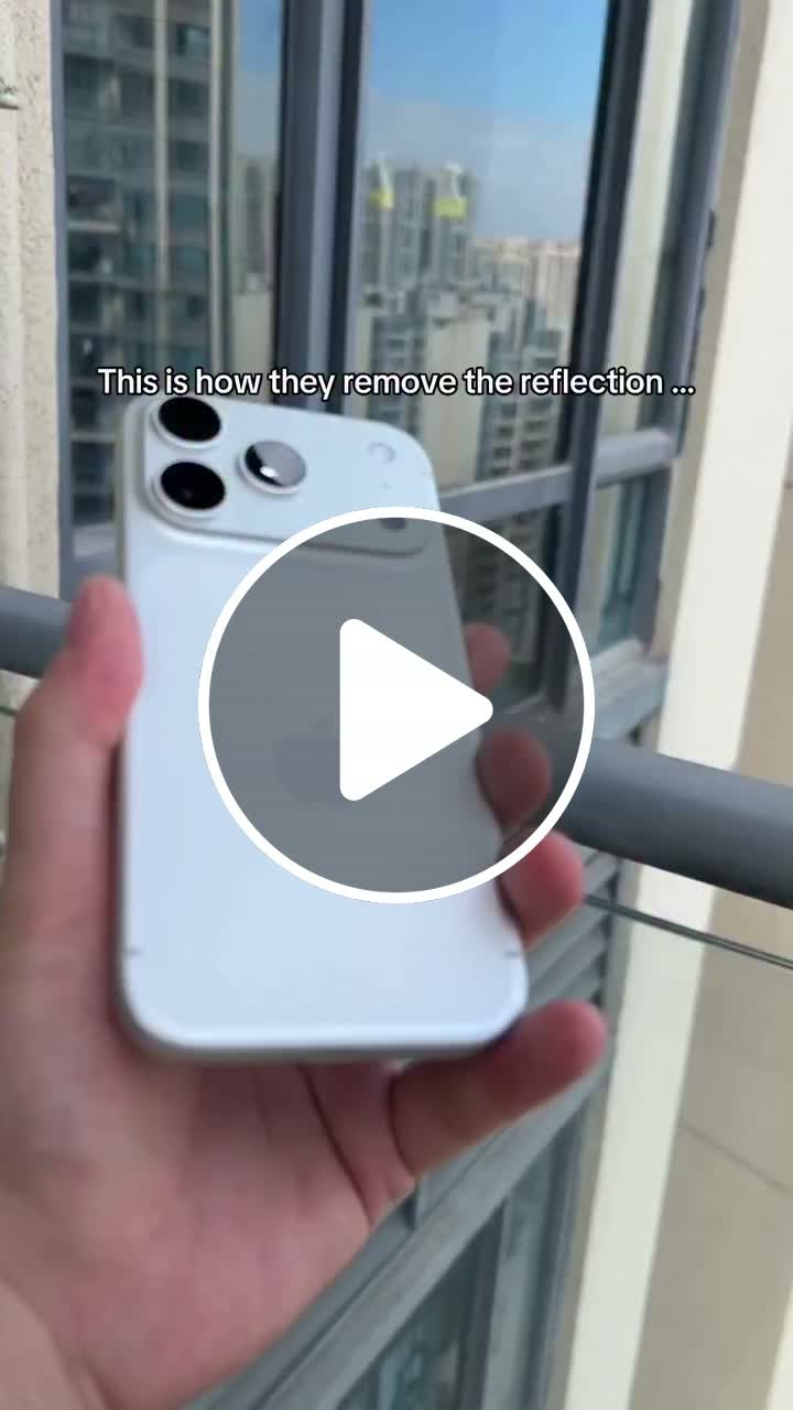 This is how they remove the reflection 🪄 - NewsBreak