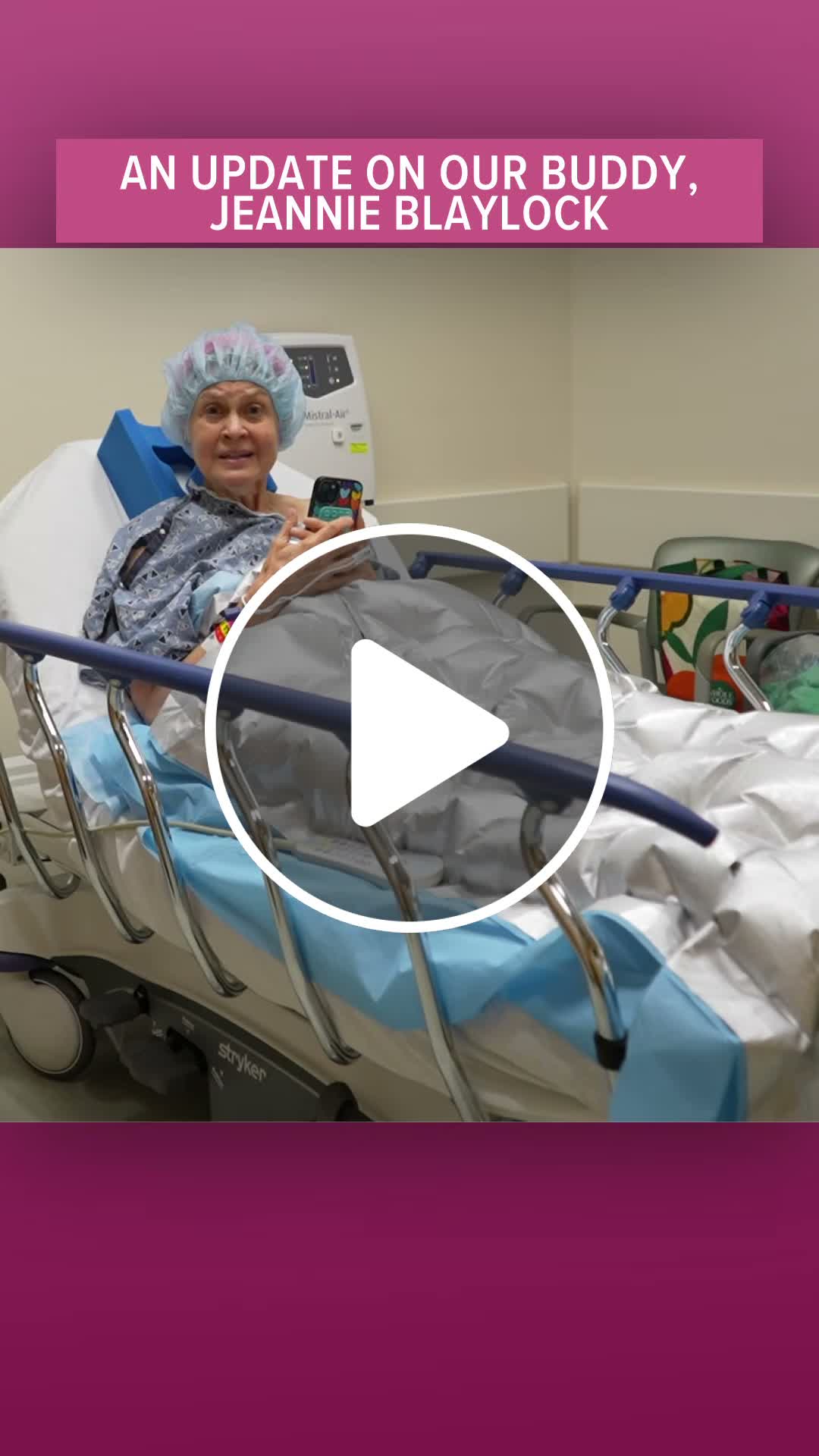 An update on our buddy, Jeannie Blaylock - NewsBreak