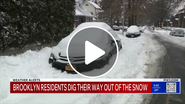 NYC community works to dig out of the snow - NewsBreak
