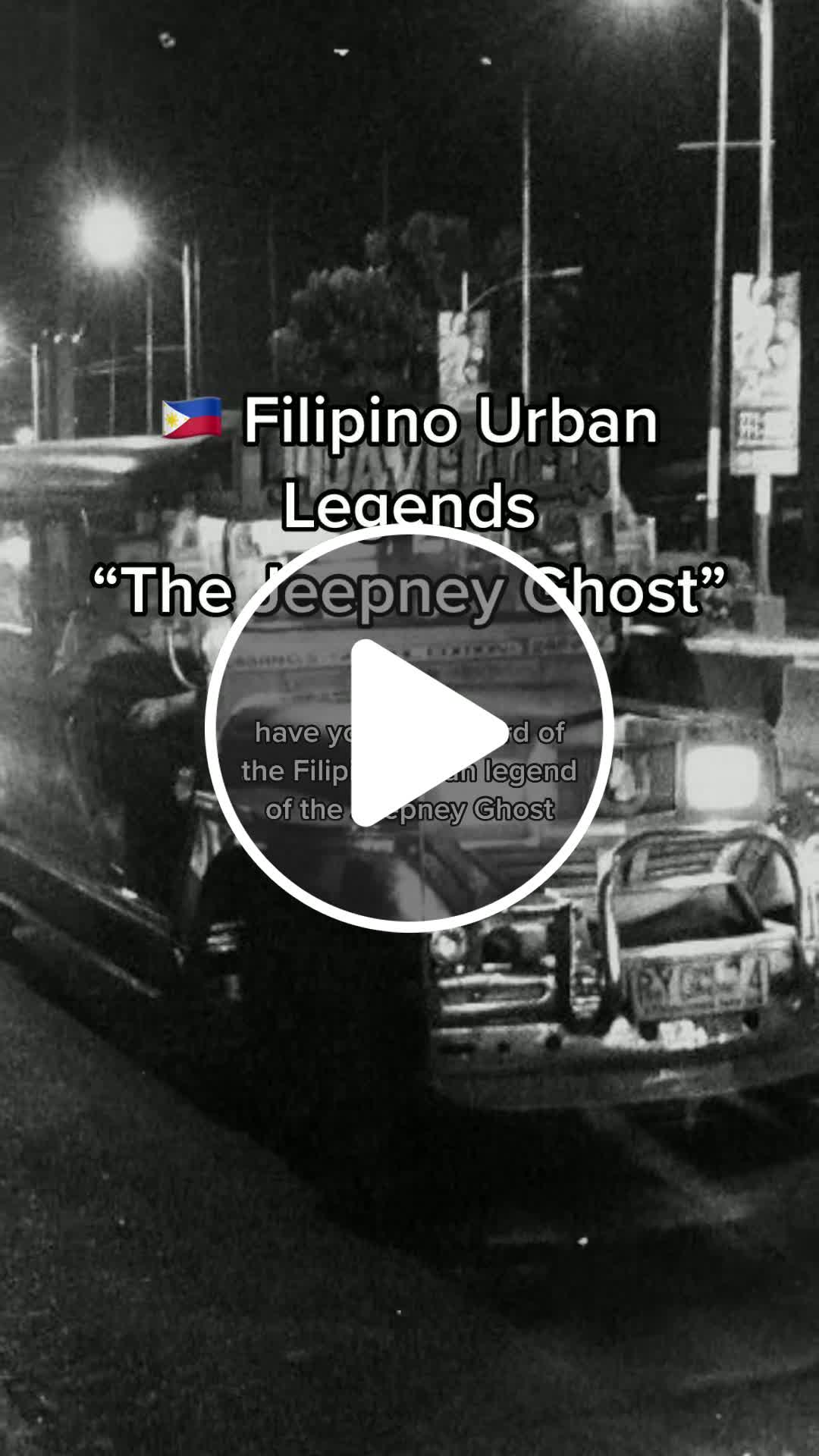 Filipino Urban Legends- the Jeepney Ghost #filipinotiktok # ...