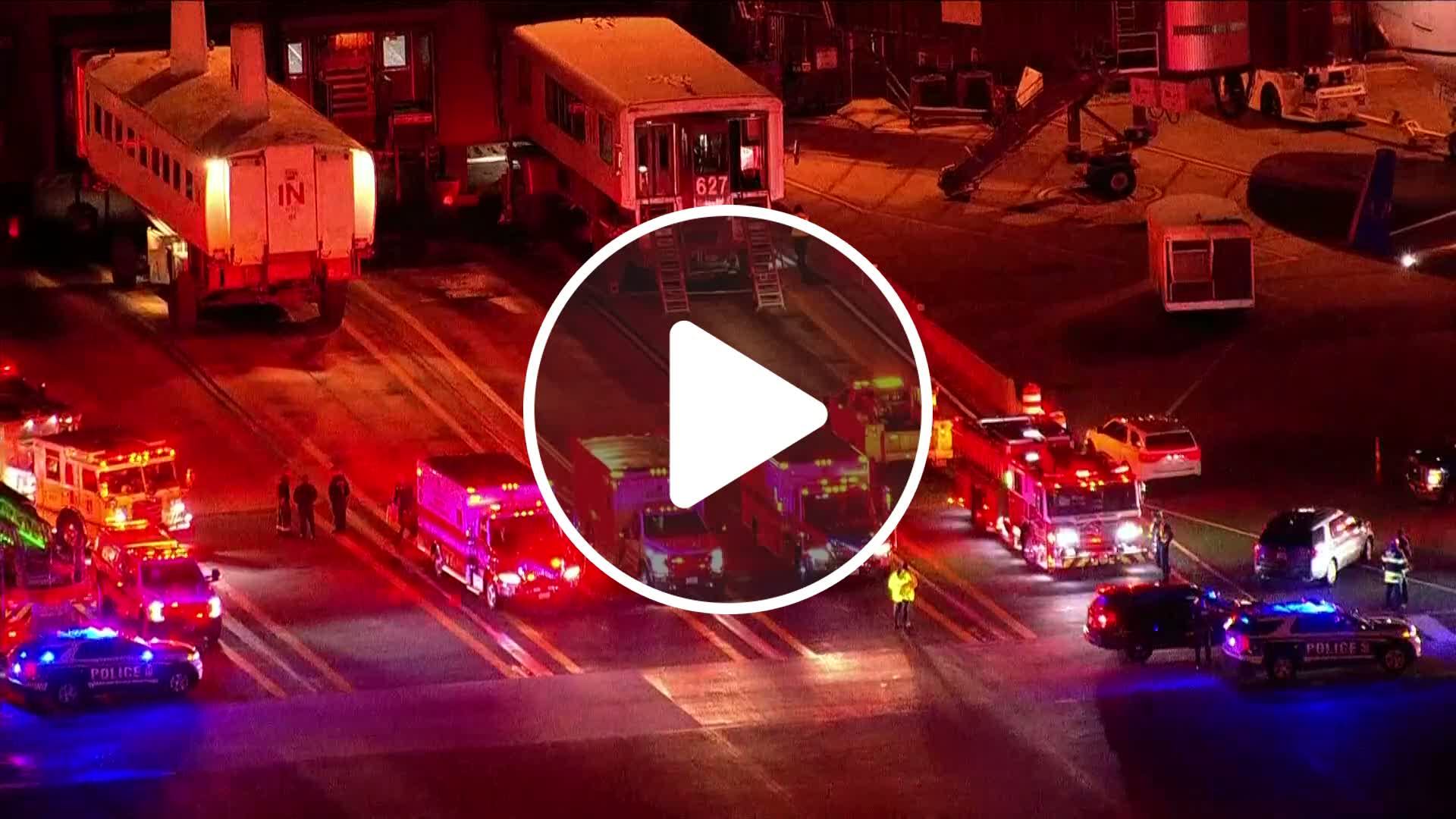 Passenger mobile lounge strikes Dulles Airport - NewsBreak