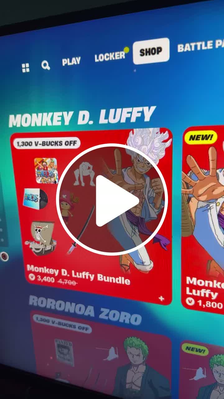 Epic One Piece Fortnite Item Shop Update! Don't miss out on the latest ...