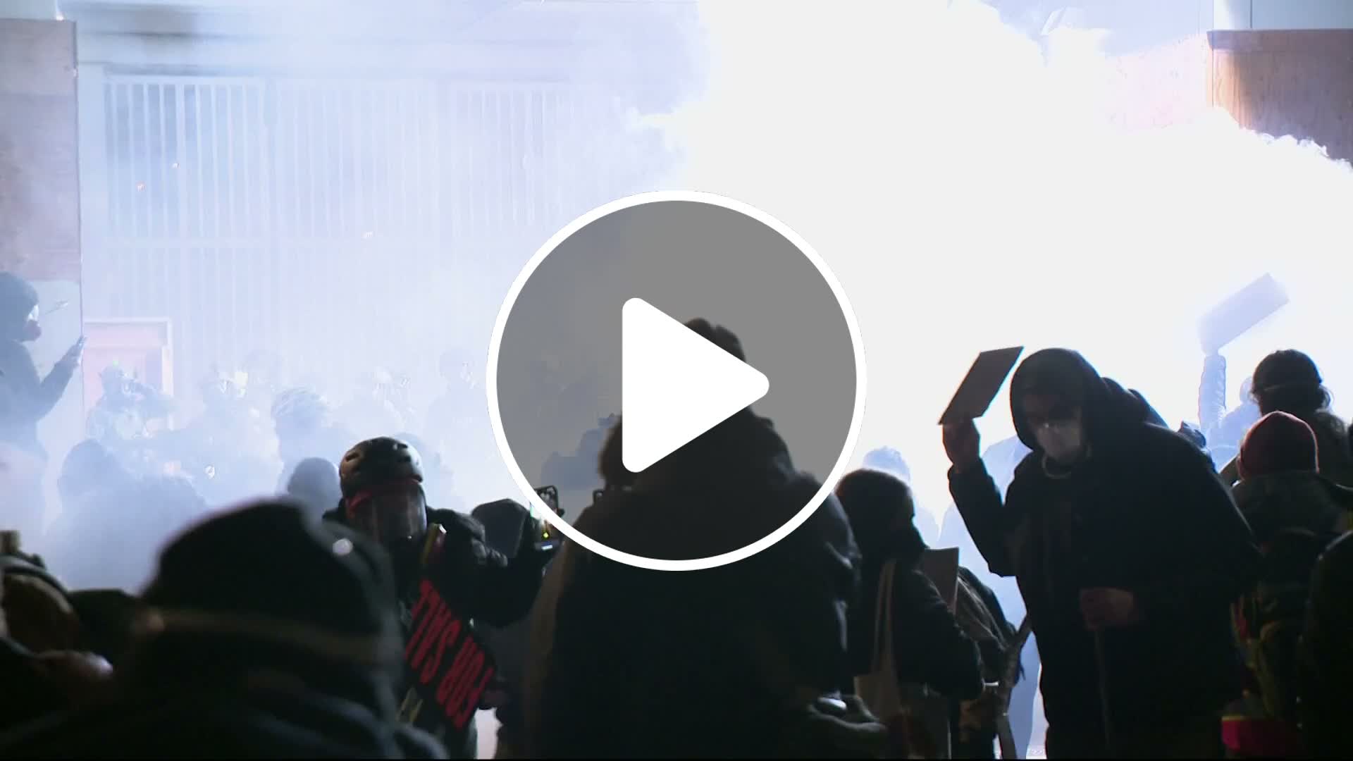 Hundreds march down to Portland ICE building after federal officers ...