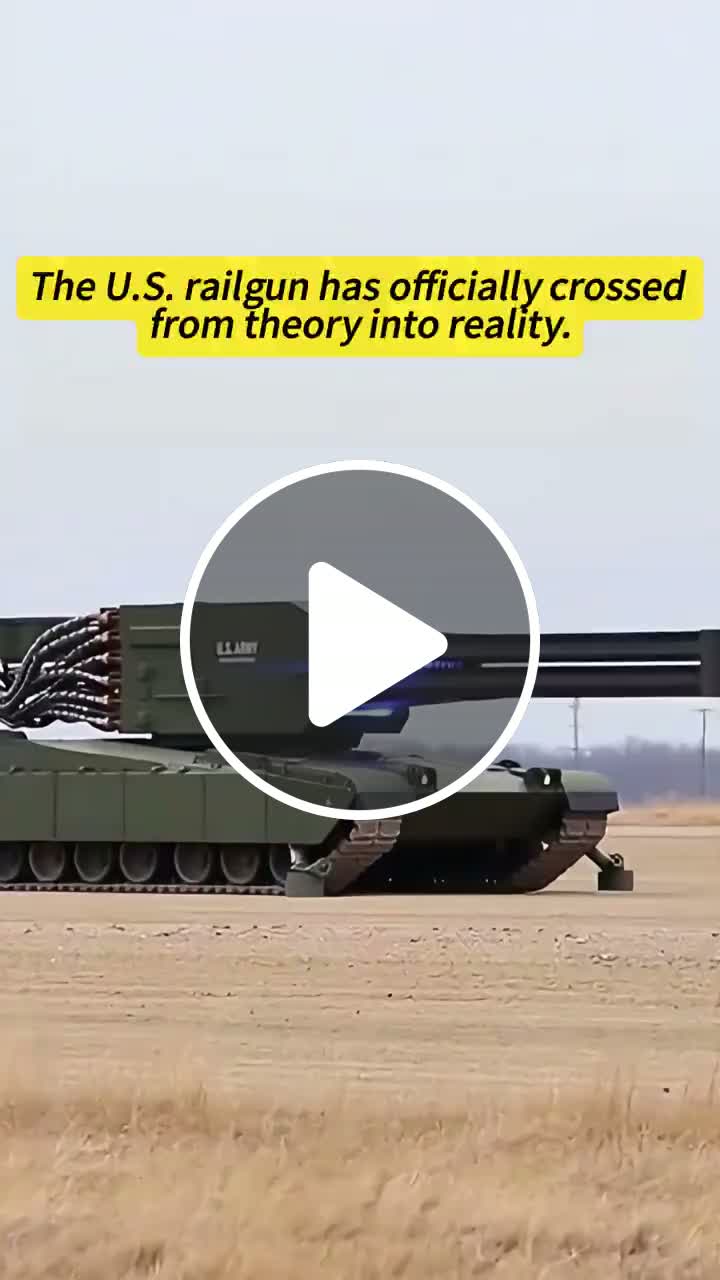 Powerful USA military rail gun testing - NewsBreak