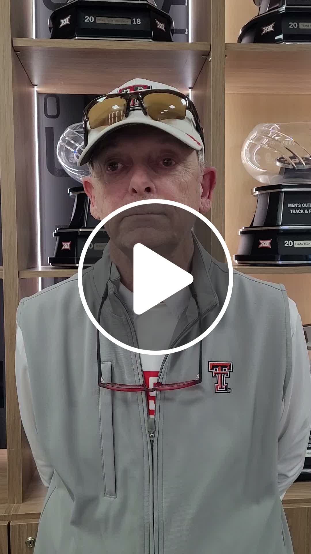Texas Tech track and field coach Wes Kittley recaps Stan Scott Invite ...