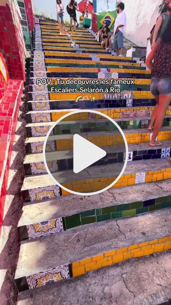 Incontournable si vous visitez Rio les escaliers Selar n Profitez-en ...