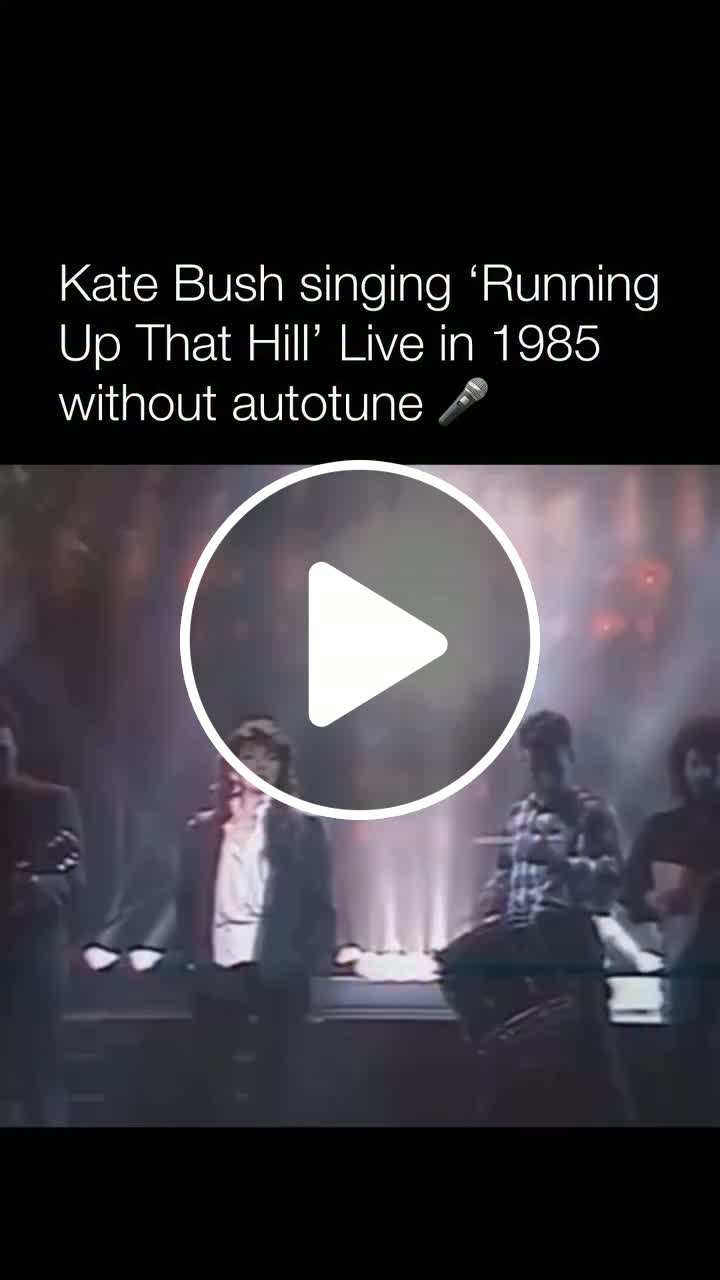 A stunning live performance of Kate Bush's "Running Up That Hill" from ...