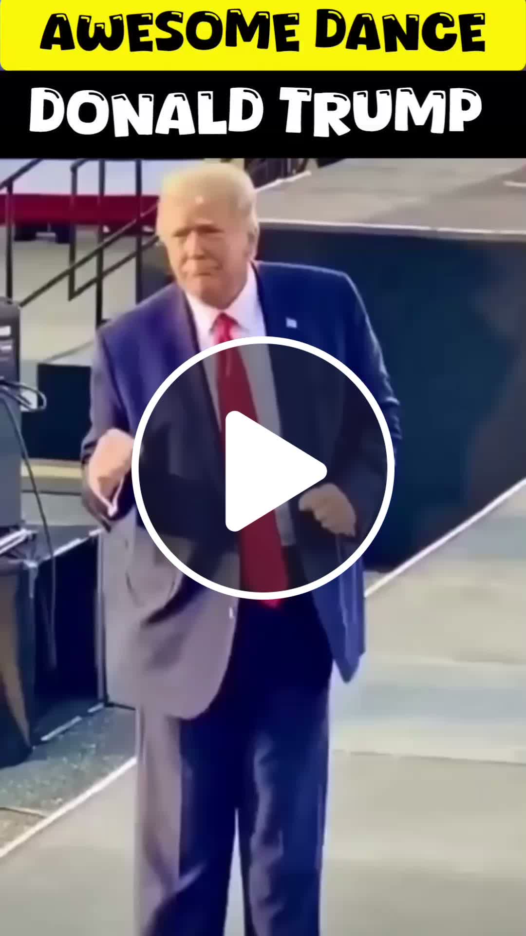 Trump dancing to incredible Awesome music! #peakyblinders #viral #trump ...