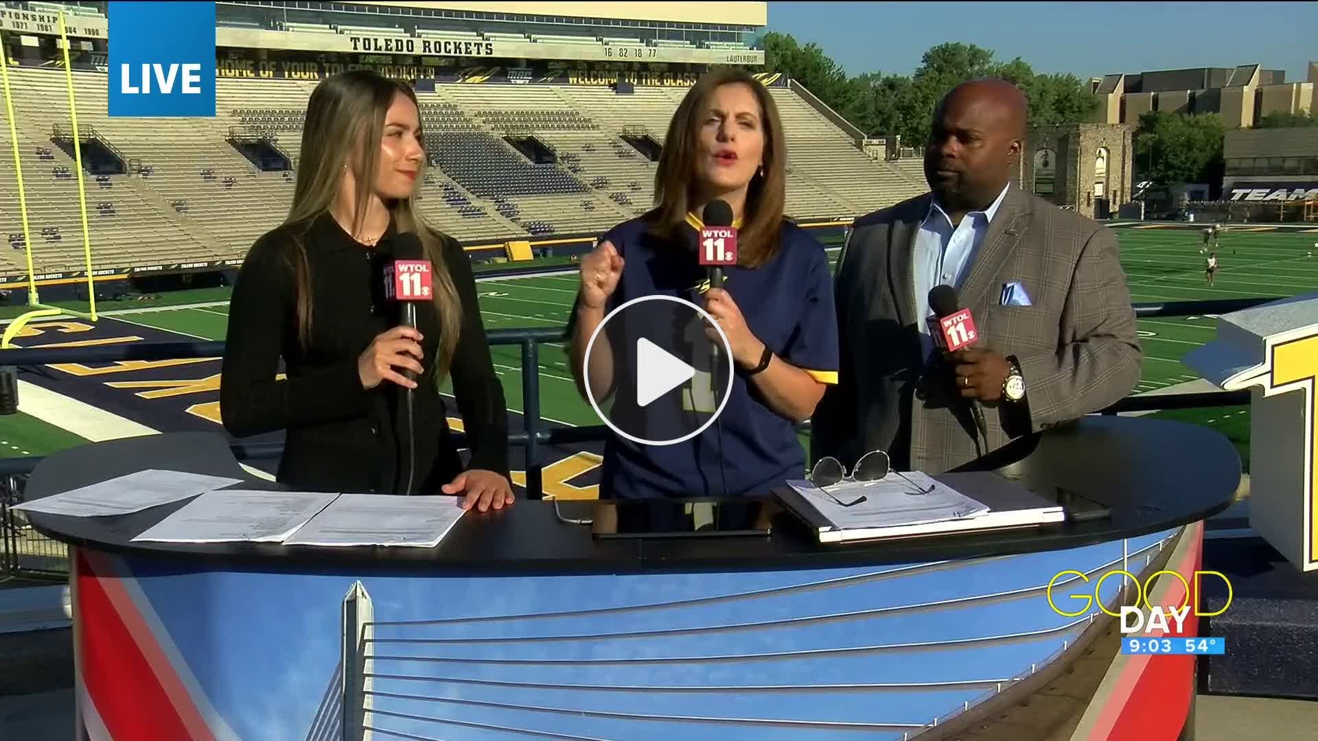 The 'Biggest Party in Toledo': Talking Rockets football with Bryan Blair | Good Day on WTOL 11 ...