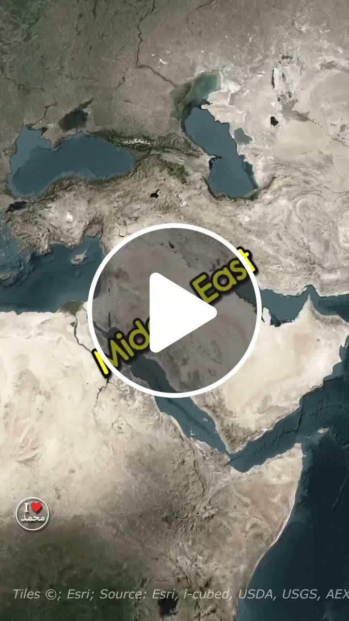 Middle East map middleeast fact reel pakistan - NewsBreak