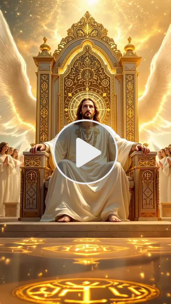 Jesus ist King jesus viral gold king angels amen holyspirit wallpaper ...