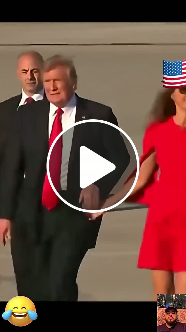 Donald Trump and Melania Trump - funny moments 😘 ️ - NewsBreak