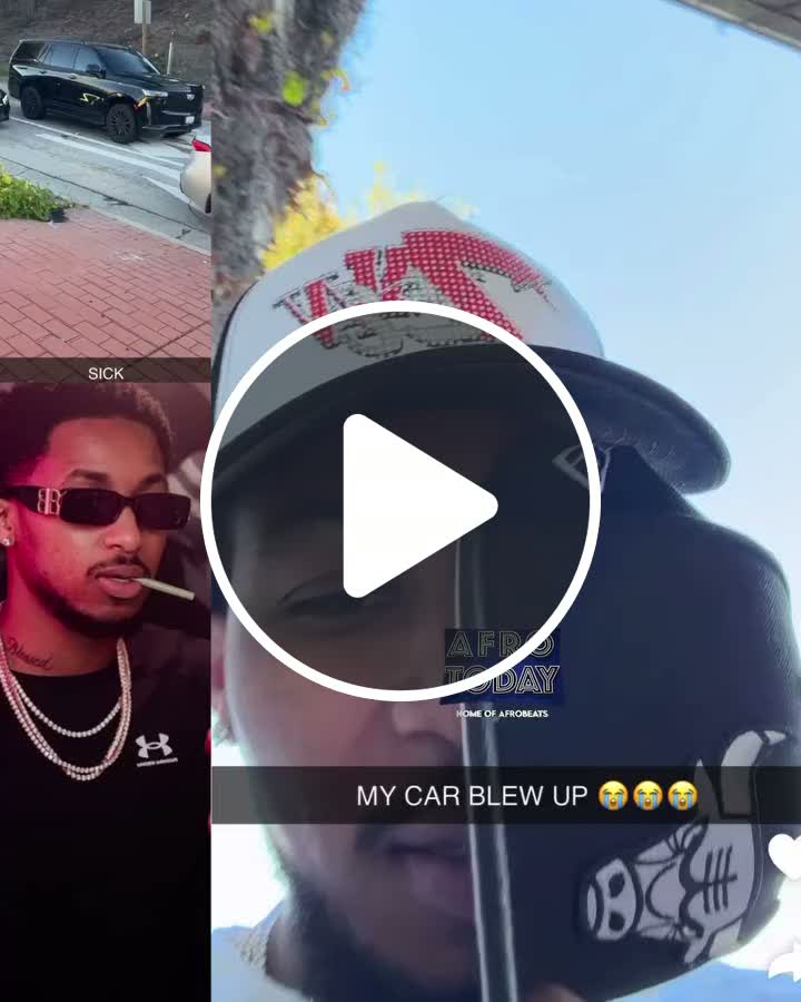 DDG was forced to exit his Cadillac Escalade after it overheated in ...