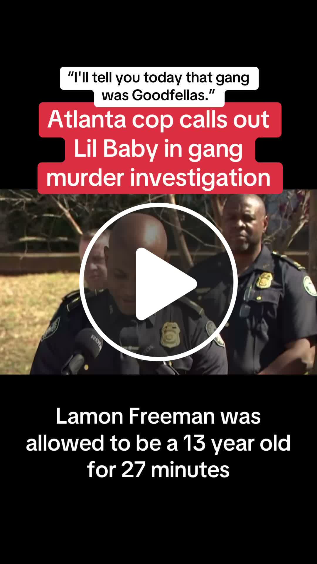 Atlanta police called out rapper Lil Baby - though not by name - duri ...