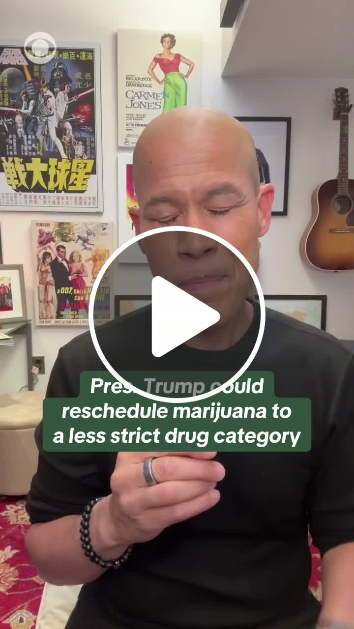 Pres Trump could reschedule marijuana to less strict drug category ...