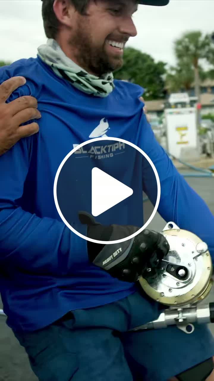 Biggest Fish Caught from a Dock 😧 #big #fish #longervideos #ocean ...