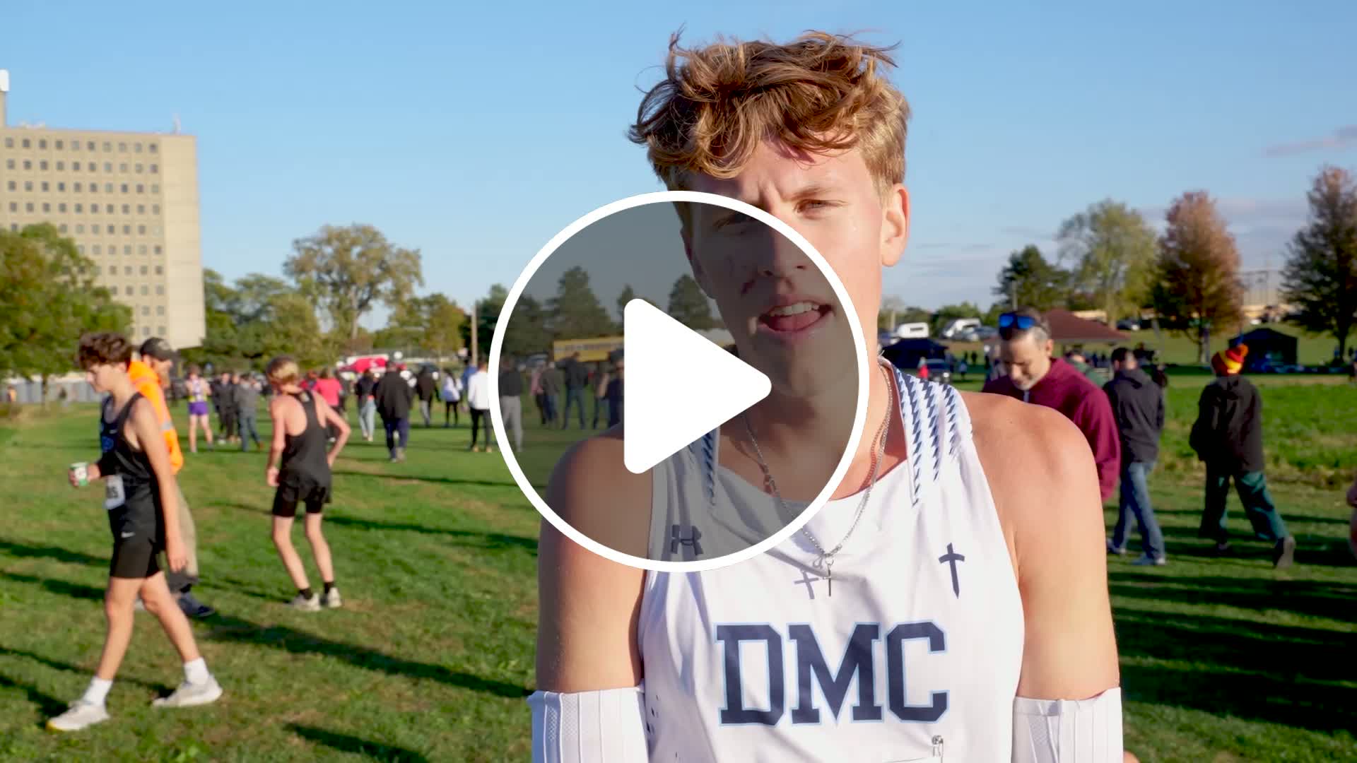 Des Moines Christian runner Caleb Ten Pas on running for his younger ...