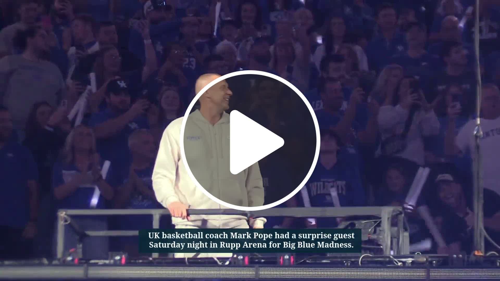 Watch John Wall return to Rupp Arena for UK's Big Blue Madness - NewsBreak