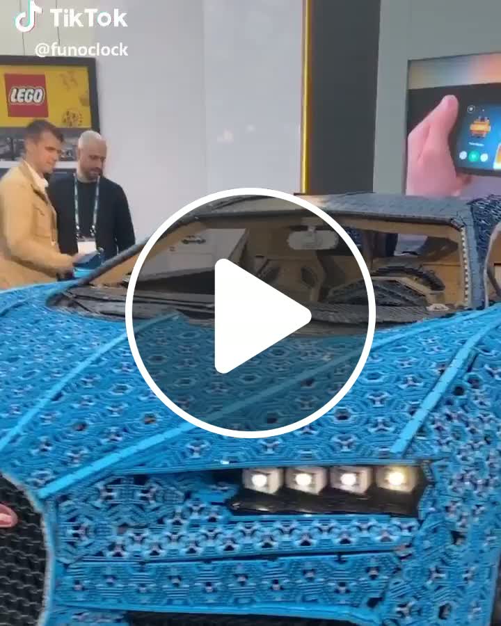 Over 1 million lego pieces to make this Bugatti - NewsBreak