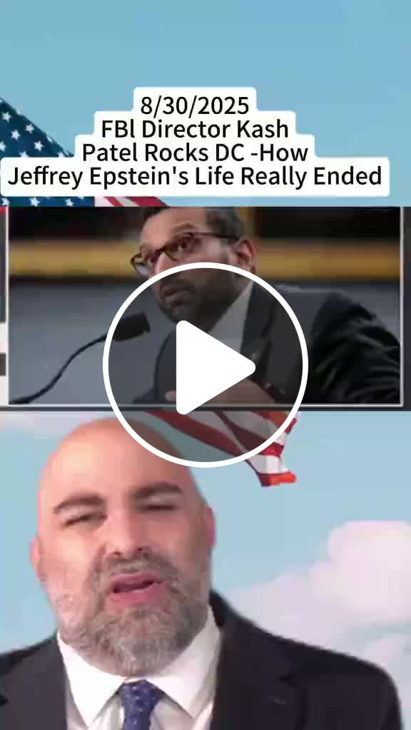 FBI Director Drops Bombshell about Jeffrey Epstein s Jail Cell Night ...