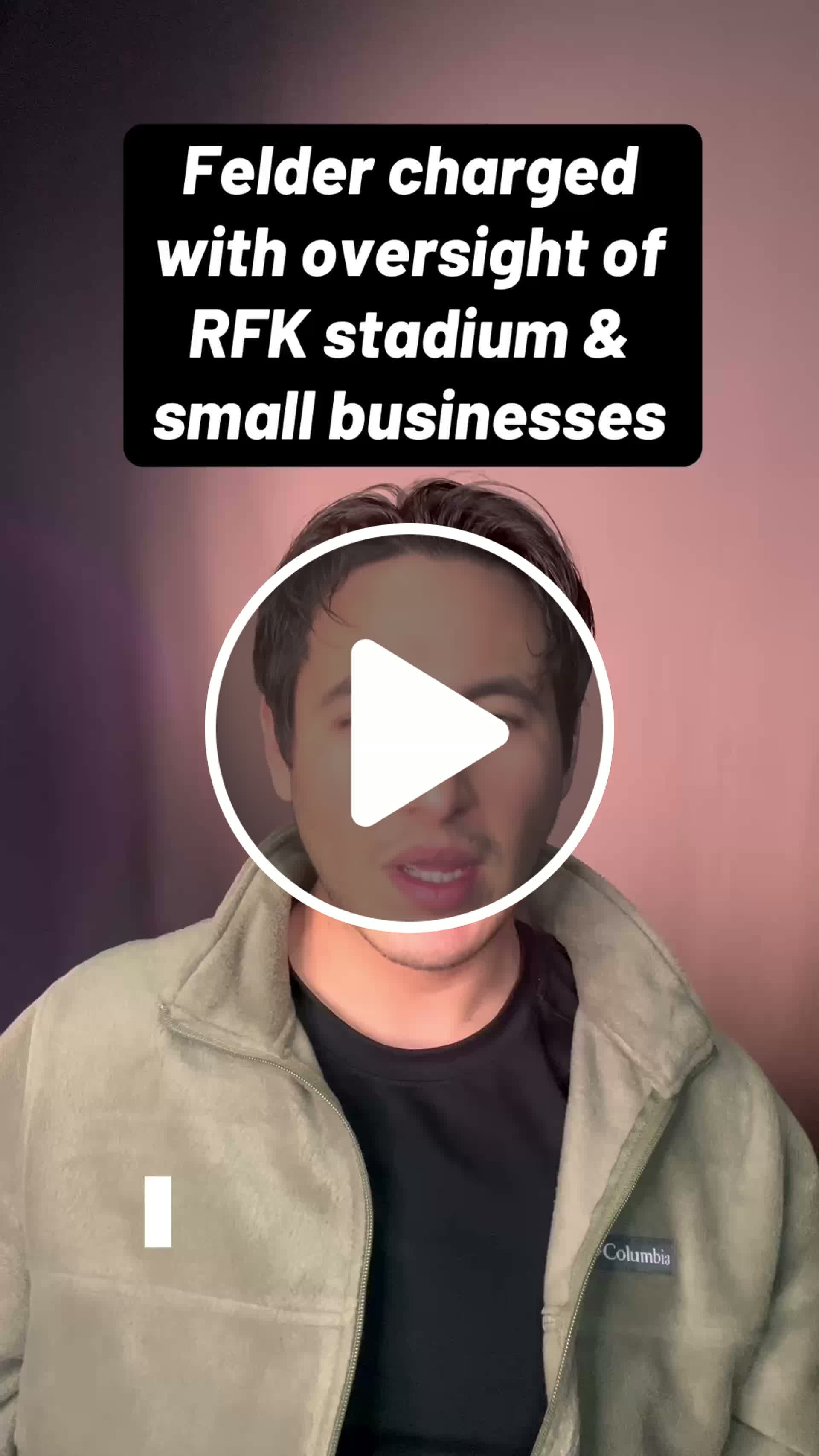 Councilmember Felder charged with oversight of RFK stadium project and ...