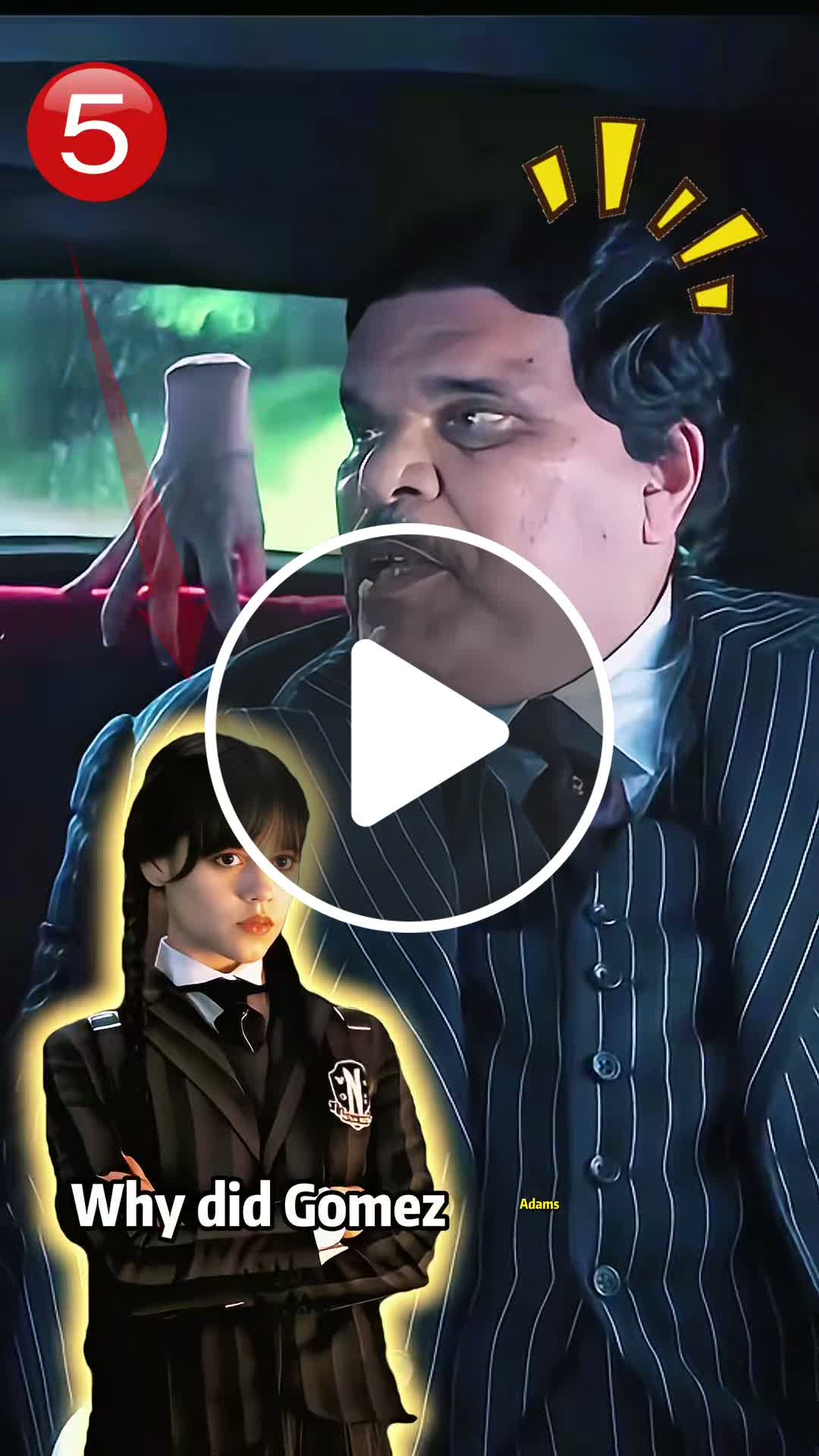 #Essential3Things Why did Gomez Addams give Wednesday five nicknames ...