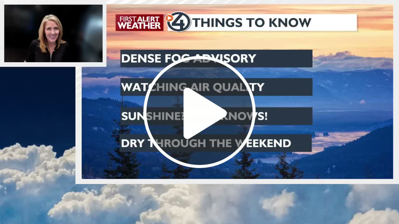 😶‍🌫️More fog! The Dense Fog Advisory is extended through Friday morning ...