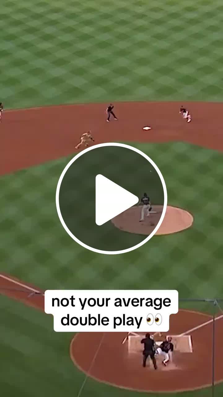 an impressive double play turned by Nasim Nuñez 😮‍💨 #MLB #baseball ...